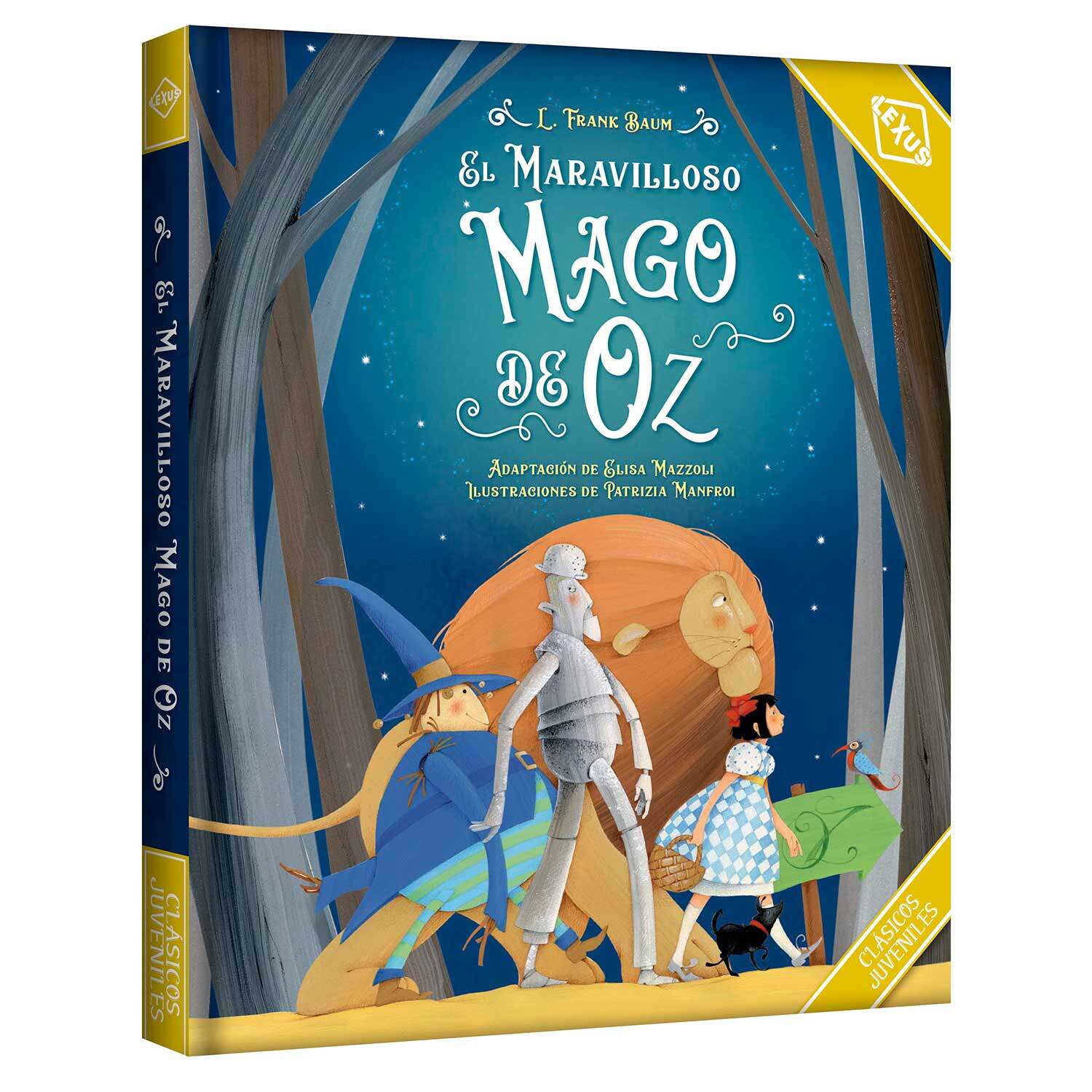 Libro clásico El maravilloso Mago de Oz – 4kids